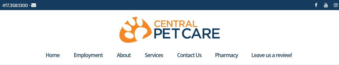 Central Pet Care Login - Central Pet Care